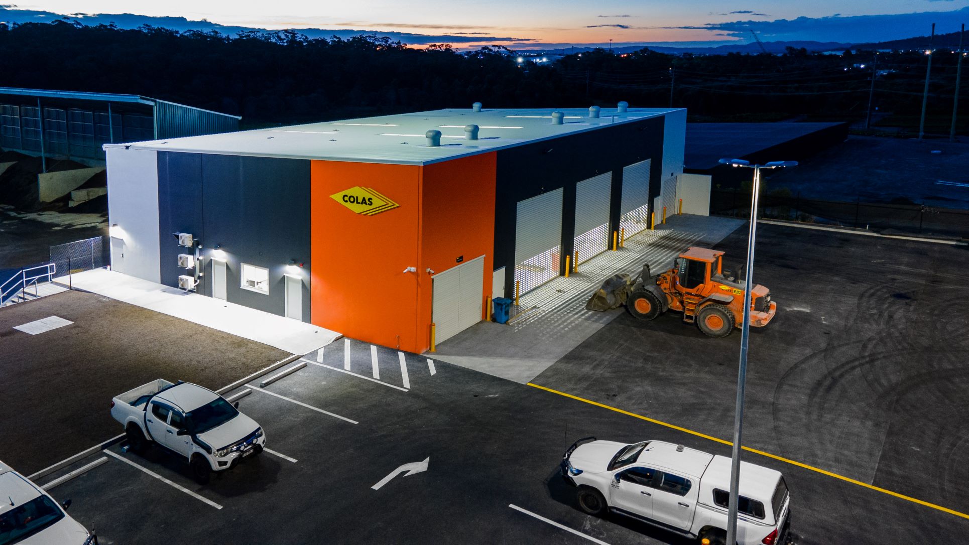 Colas Asphalt Plant - Alder Constructions